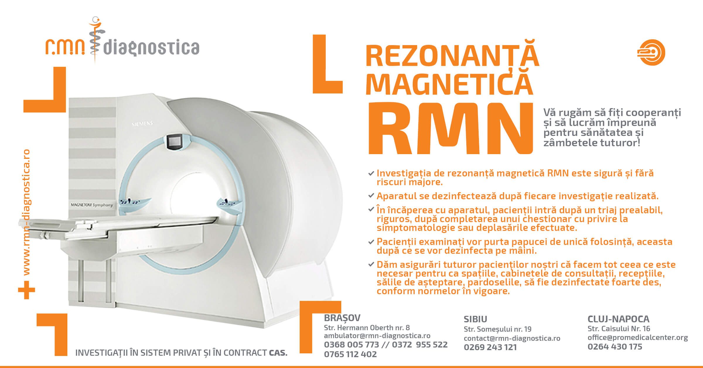 Investigații RMN în deplină siguranță - RMN Diagnostica
