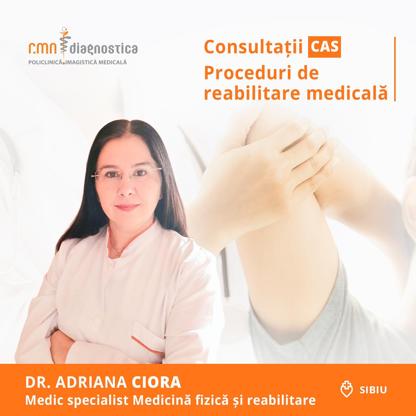 Consultații CAS - Proceduri de reabilitare medicală Sibiu - RMN Diagnostica
