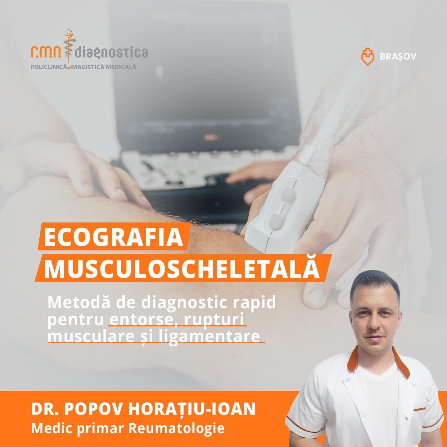 Ecografia Musculoscheletală la RMN Diagnostica Brașov - RMN Diagnostica