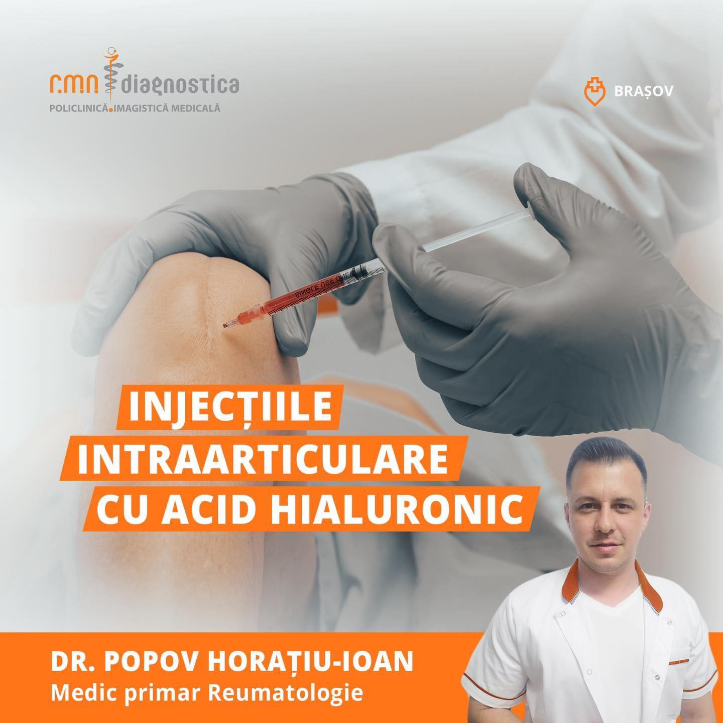 Injecțiile intraarticulare cu Acid Hialuronic - RMN Diagnostica