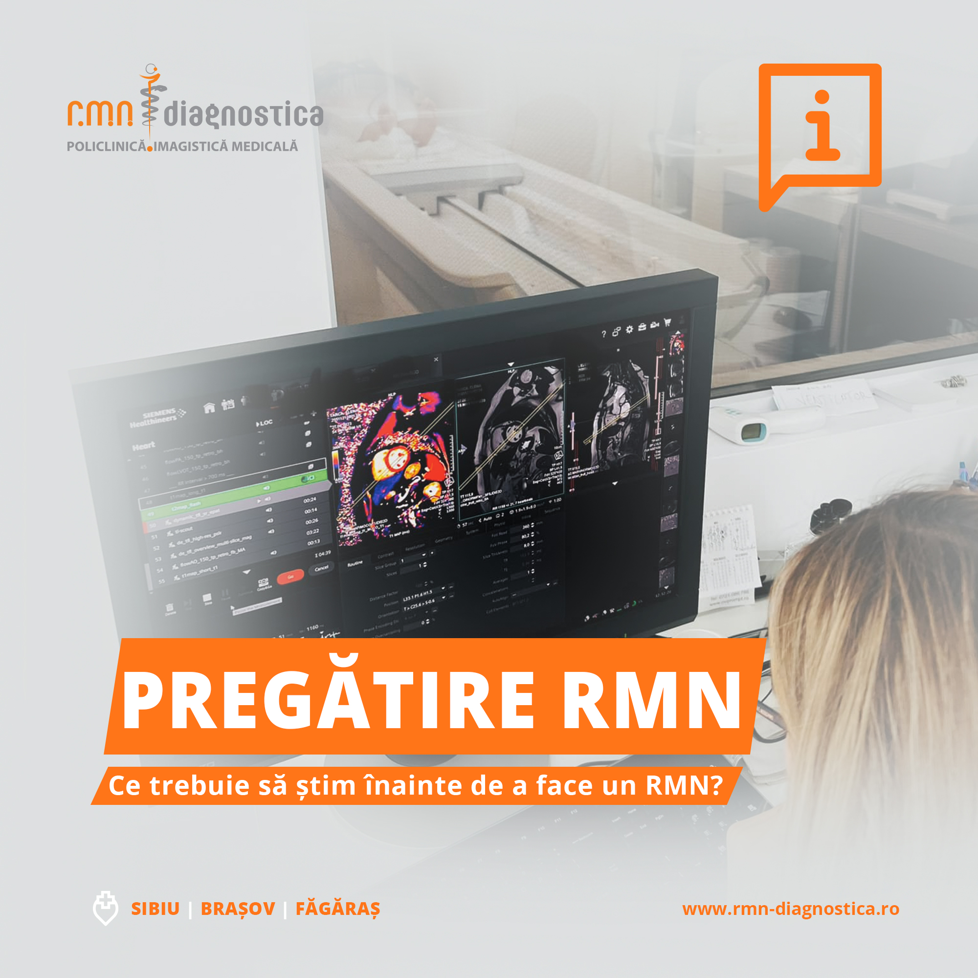 Pregătirea pentru investigații RMN - RMN Diagnostica