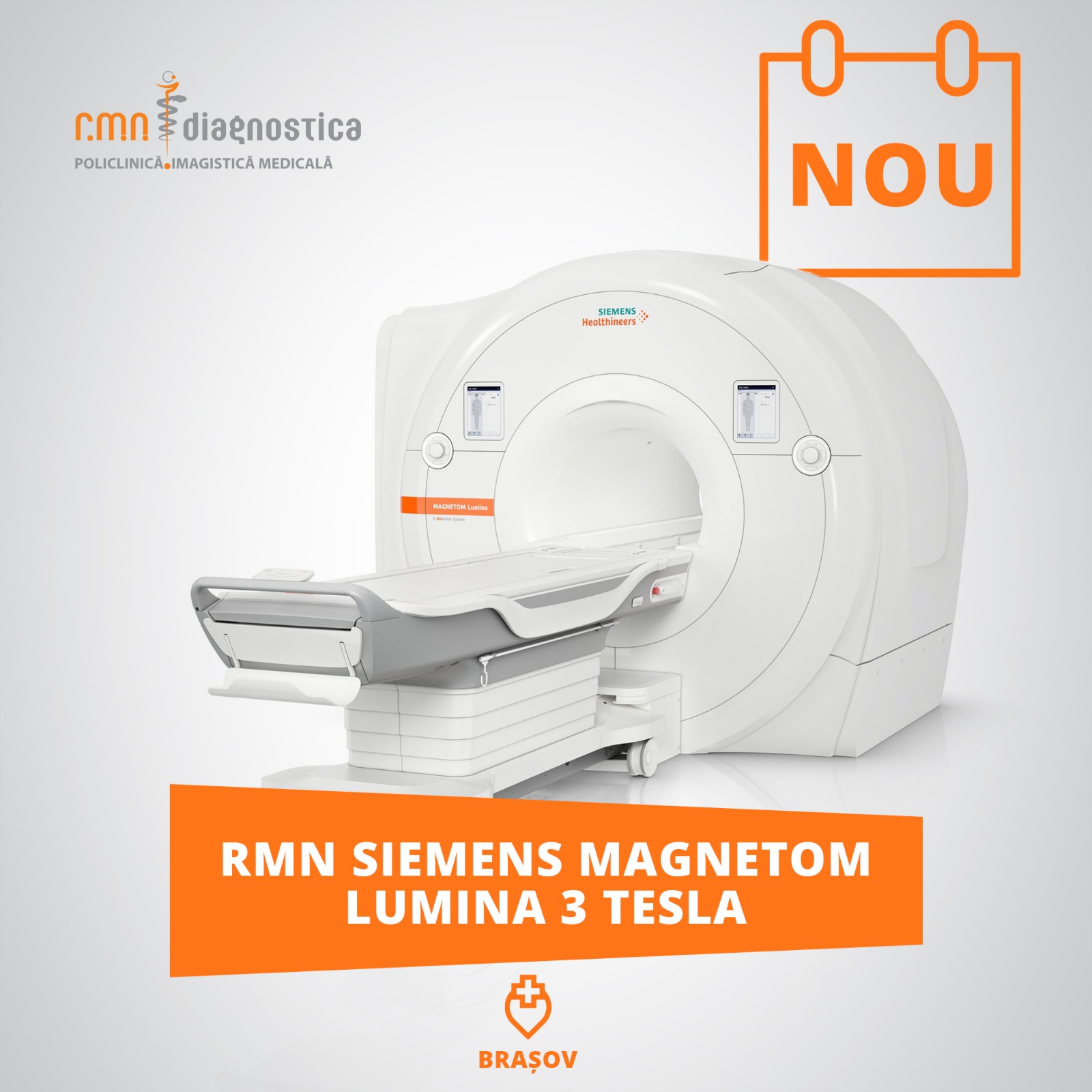 Singurul aparat RMN 3 Tesla din județul Brașov - RMN Diagnostica