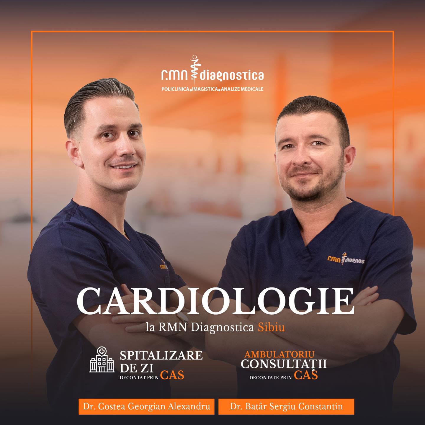 Cardiologie la RMN Diagnostica Sibiu - RMN Diagnostica