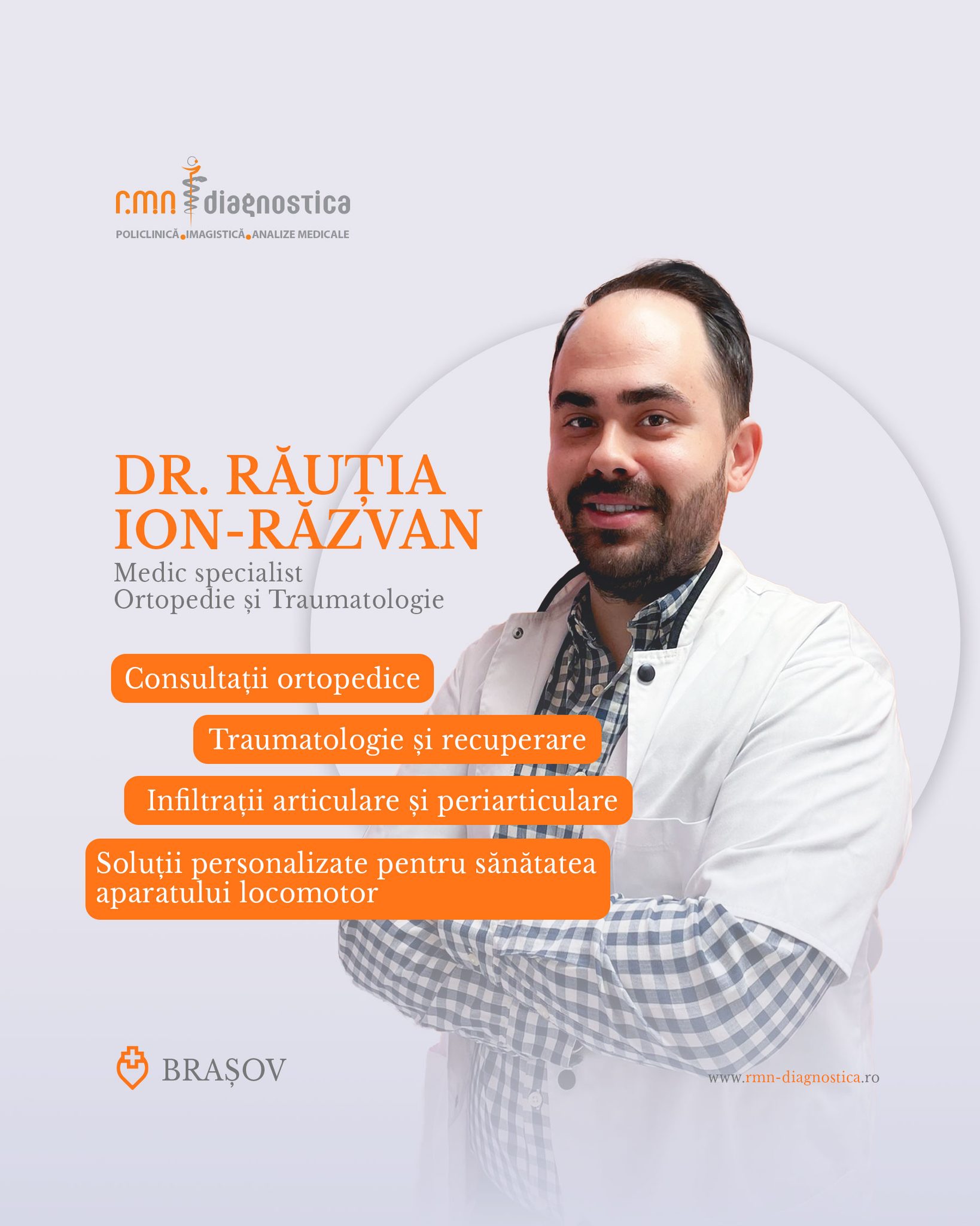 Grijă pentru fiecare pas – cu dr. Răzvan Răuția, medic ortoped la RMN ...
