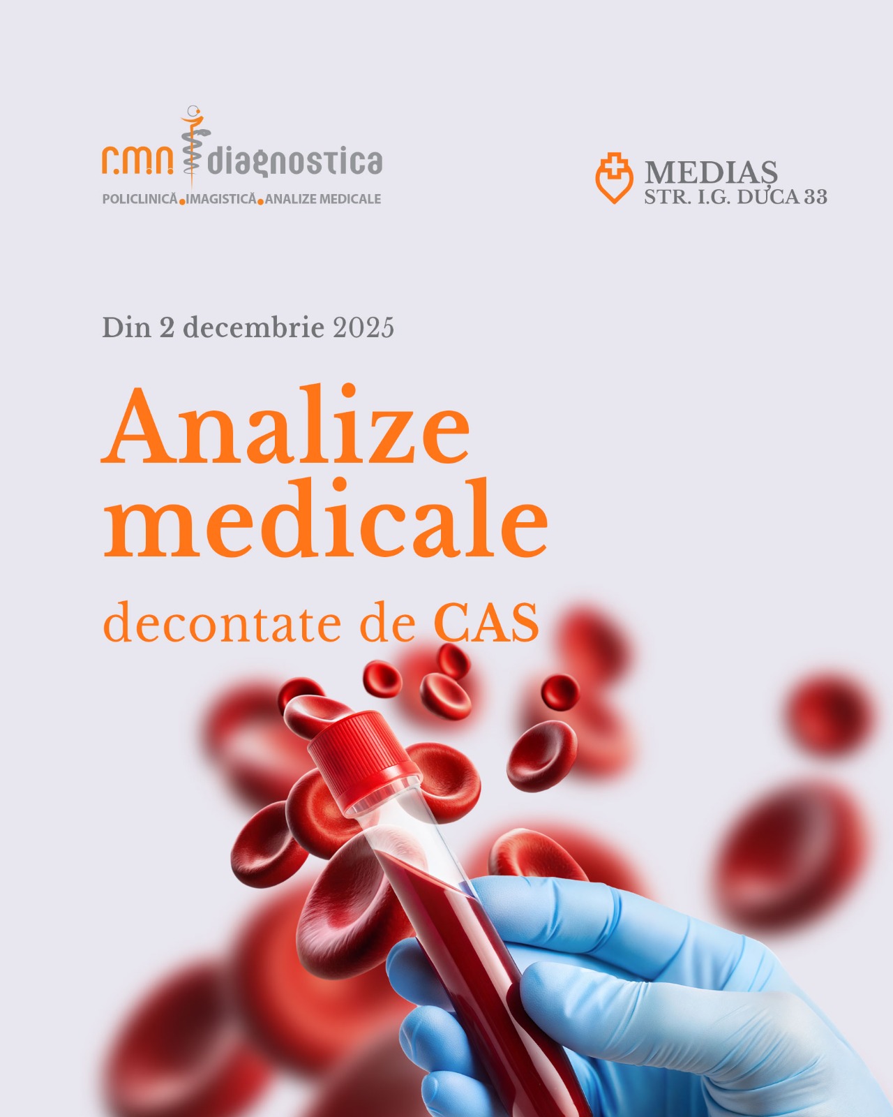 Din 2 decembrie 2025, RMN Diagnostica Mediaș deschide punctul de ...